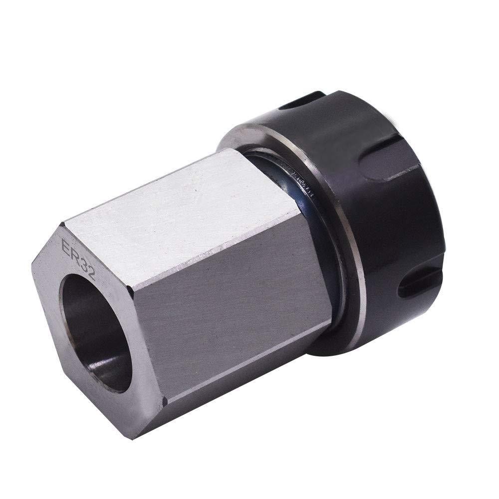Bộ khối Chuck Hex ER25 ER32 ER40 Collet cho máy khắc máy tiện CNC ...