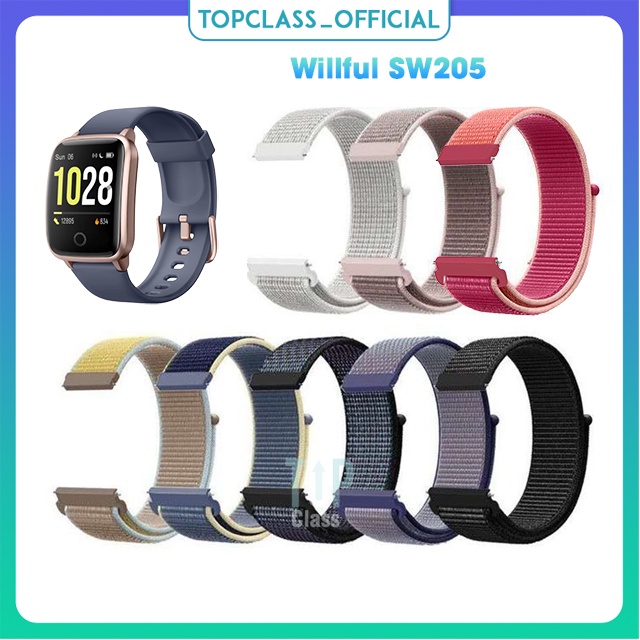 Dây đeo Nylon thay thế cho đồng hồ thông minh Willful SW205 | Shopee ...