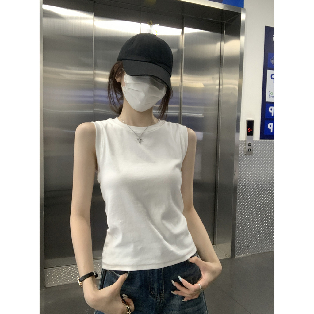 Áo Thun Top Không Tay Zhijian Uniqlo Mùa Hè - Cotton Nguyên Chất, Thiết ...
