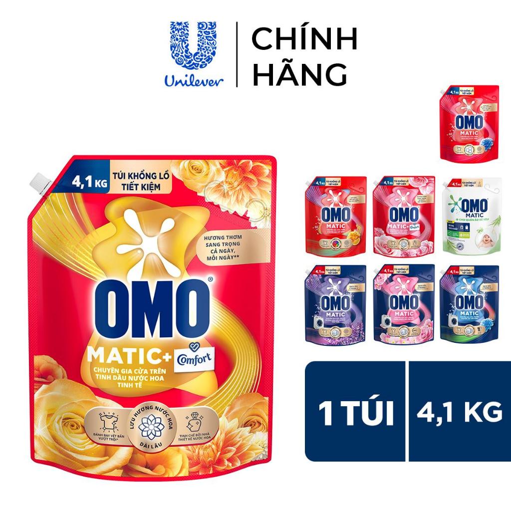 Nước giặt OMO Matic 3.6kg/ 3.7kg/ 4.1kg (Túi) | Shopee Việt Nam