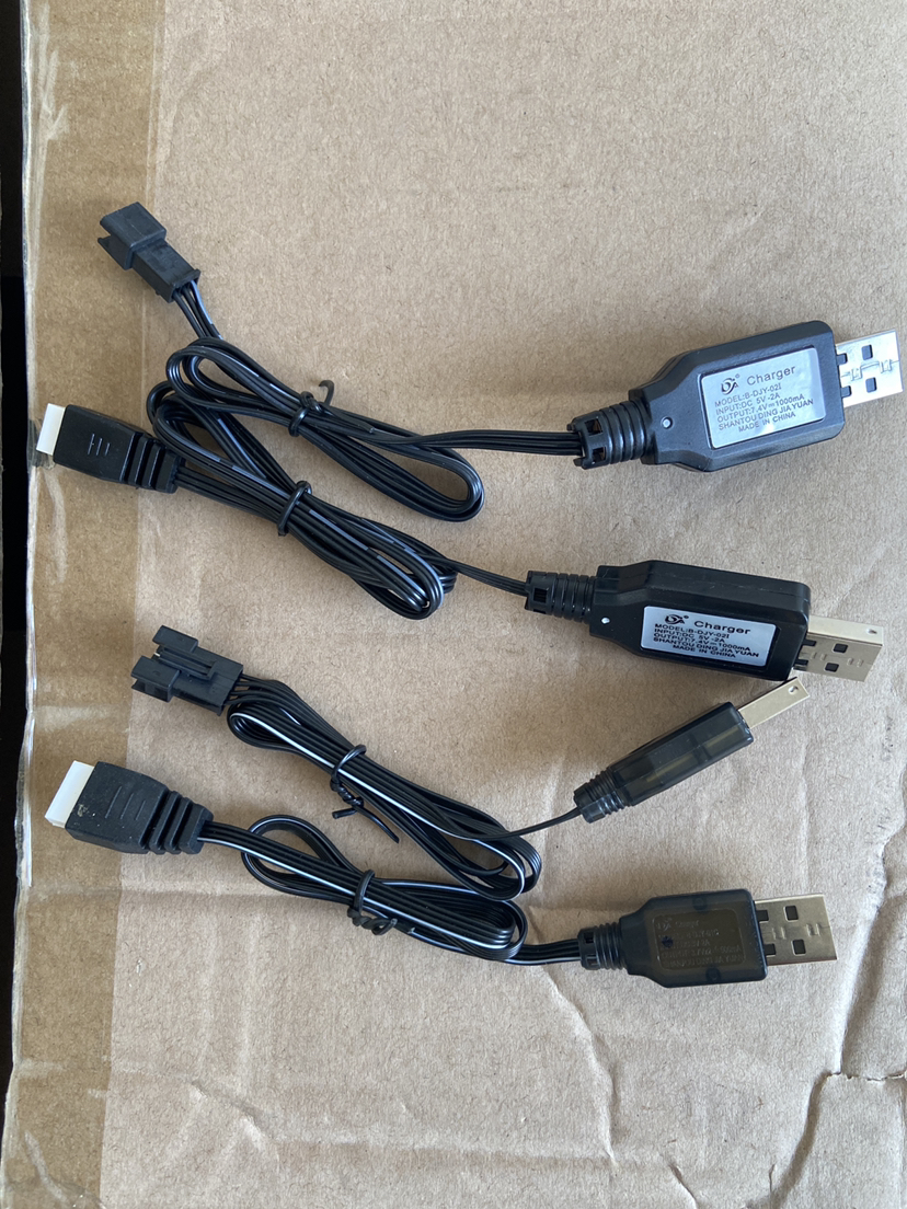 Dây sạc pin lithium 7.4V SM4P 4 chân cho pin lithium và đồ chơi sạc qua ...