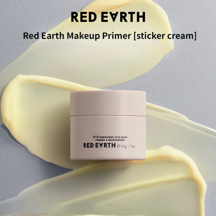 Red Earth Patch Cream Pre Cream 50ml Kem cách ly nữ Kem lót dưỡng ẩm ...