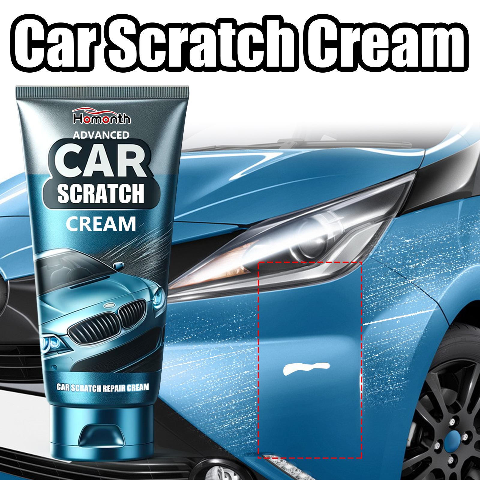 Homonth scratch cream ô tô Đa chức năng Sơn mài chuyên dụng bề mặt vết ...