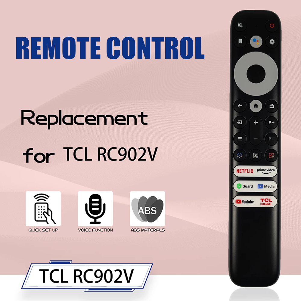 Điều khiển từ xa thay thế RC902V FMR4 Học hồng ngoại cho TV thông minh ...