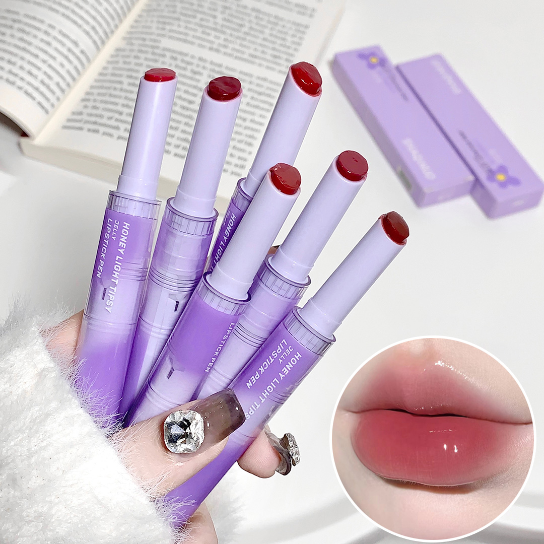 Mật Ong Say Thạch Son Môi Bút Dưỡng Ẩm Môi Thạch Chắc Chắn Son Bóng ...