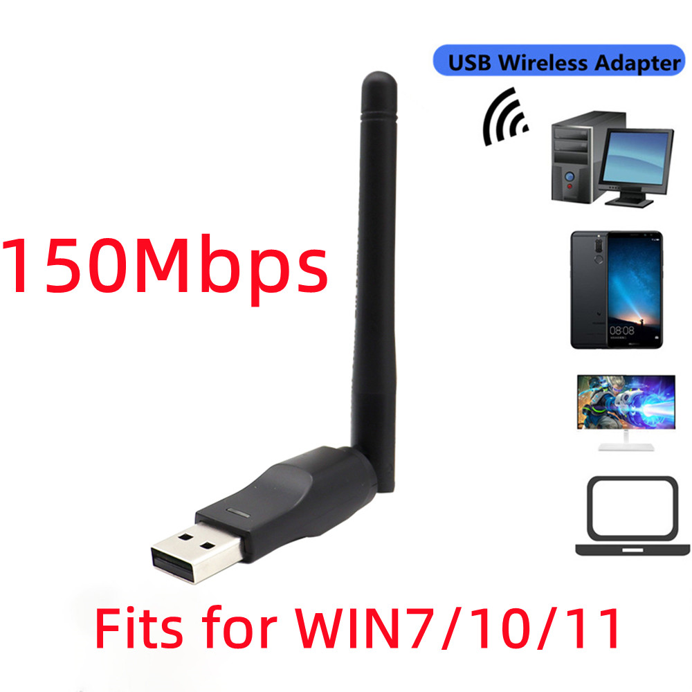 Bộ Chuyển Đổi Wifi 2.4GHz Bộ Chuyển Đổi WLAN Dongle Card Mạng 150Mbps ...