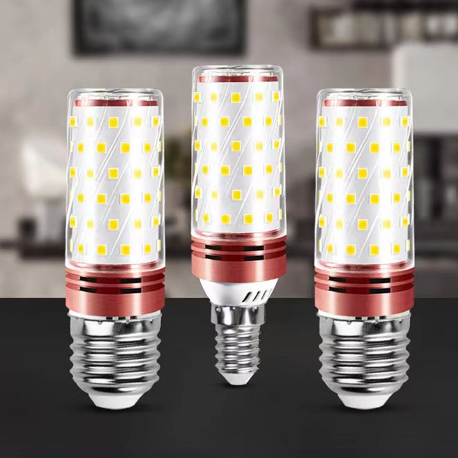 Đèn LED E14 E27 Bóng Đèn 3 Màu Điều Khiển Nhiệt Độ Bóng Đèn Ngô 12W Mặt Dây Chuyền Bóng Đèn Cho ...