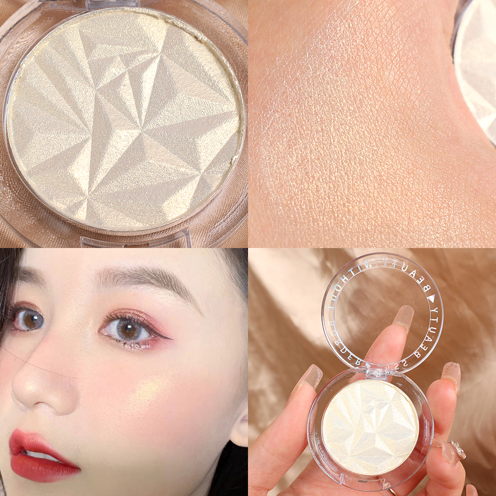 Monochromatic Glitter Diamond Highlighter Powder High Gloss - Brighten ...