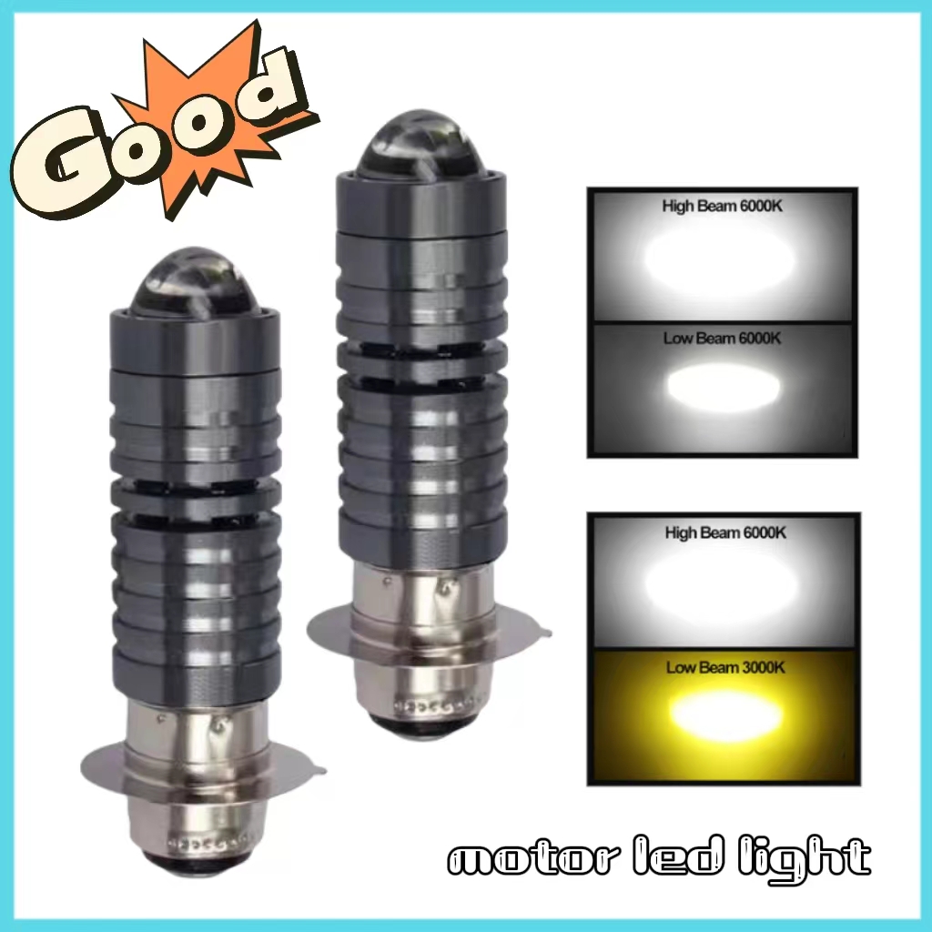 1 Chiếc 1200LM P15D Led Xe Máy Đèn Pha H6 T19 P15D Led CSP Ống Kính ...