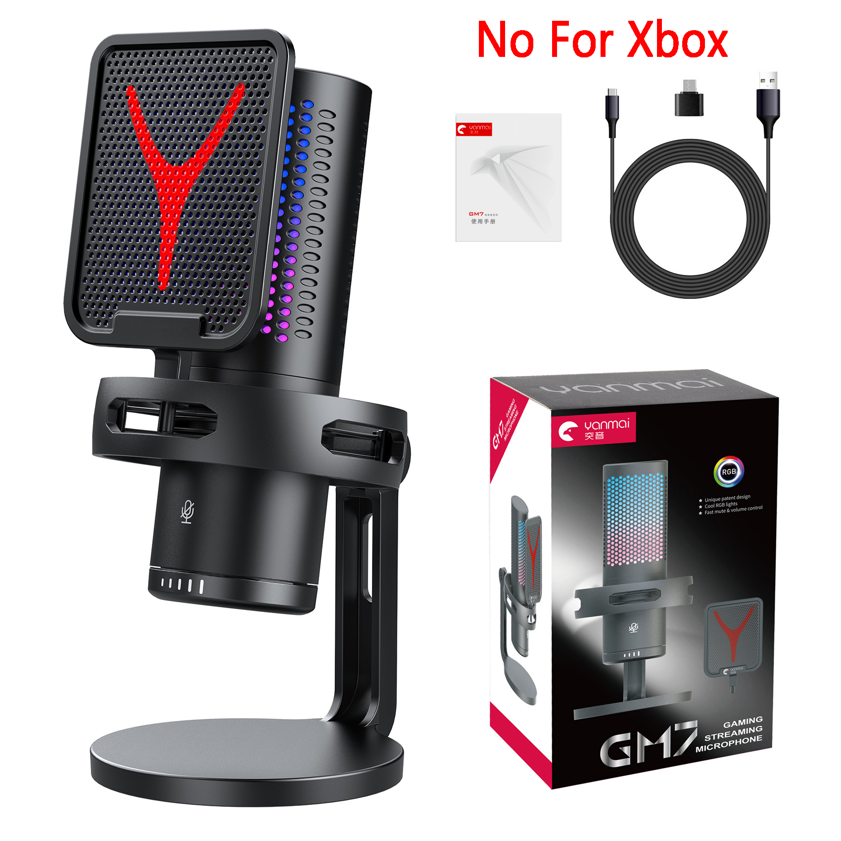 Micro chơi game Mic ngưng tụ chuyên nghiệp Máy tính xách tay Máy tính ...