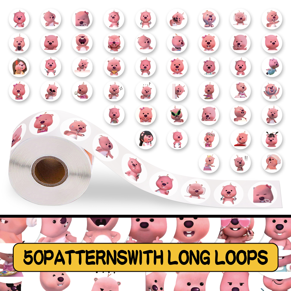 200 Chiếc Loopy Ruby Little Beaver Cuộn Dán Series Graffiti Dán Cho ...