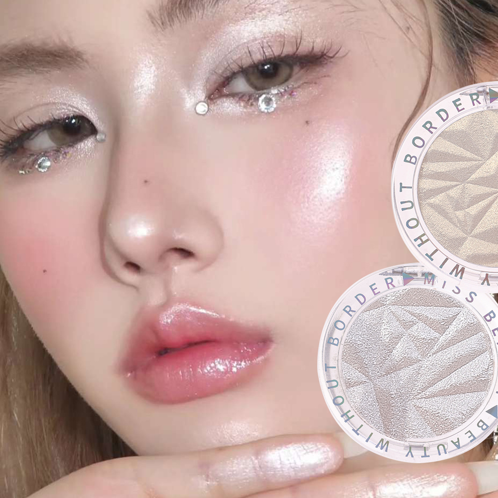 Monochromatic Glitter Diamond Highlighter Powder High Gloss - Brighten ...