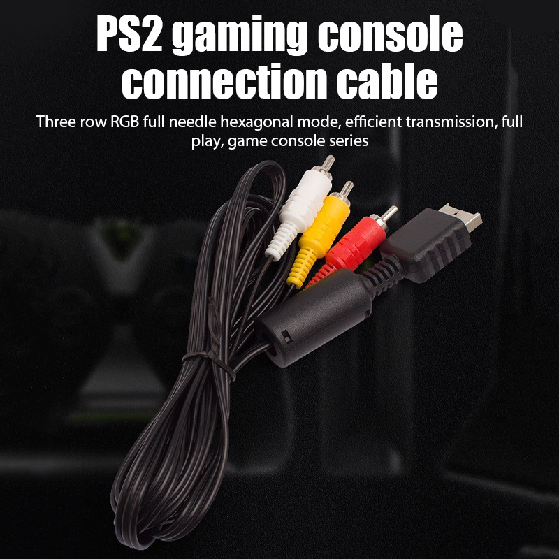 Cáp kết nối bảng điều khiển chơi game RGB PS2 ba hàng 1,8M | Shopee ...