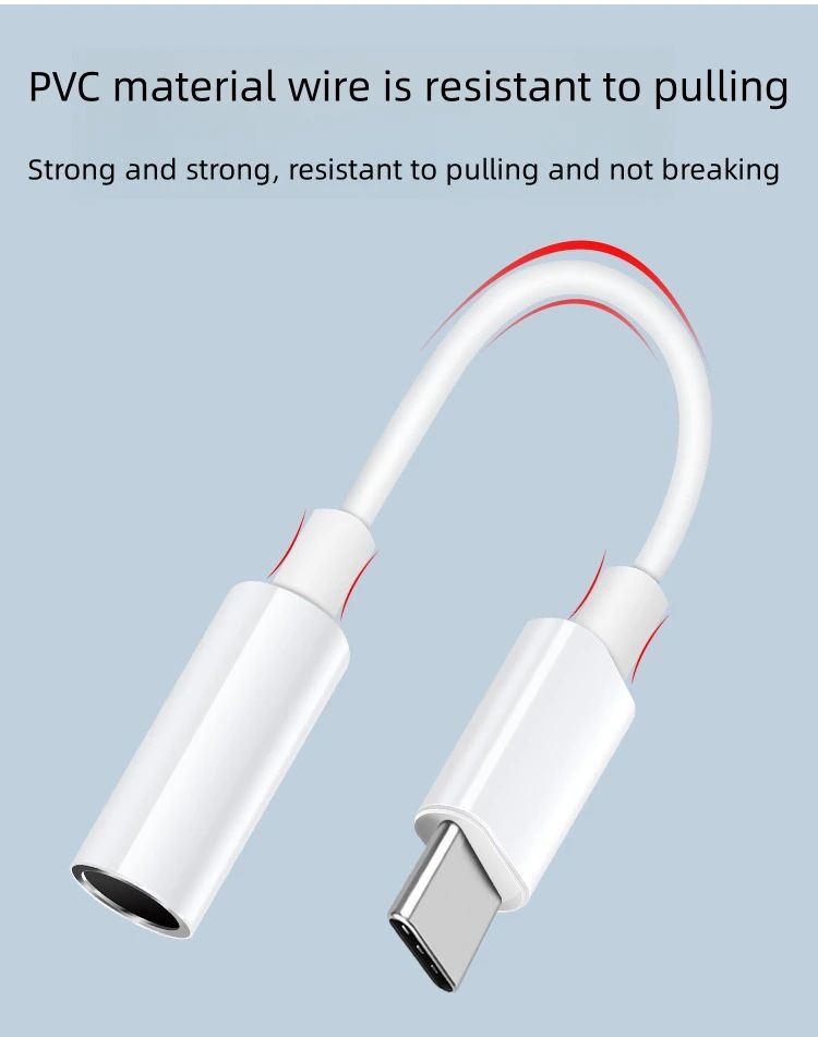 Bộ chuyển đổi giắc cắm tai nghe Type-C sang 3,5 mm Type-C sang 3,5 Chuyển đổi tai nghe điện ...