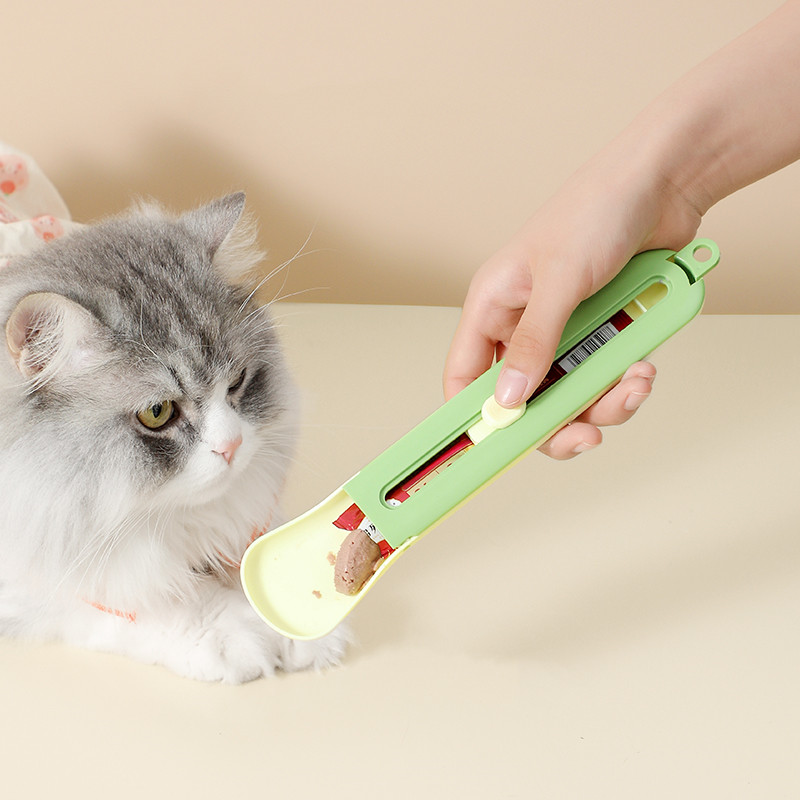 Cat Strip Feeder Bóp Cat Strip Spoon Cat Bóp Dụng cụ tiện dụng | Shopee ...