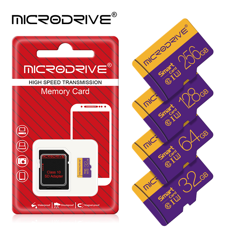Thẻ nhớ Microdrive Micro SD Class 10 32GB 64GB 128GB 256GB U3 4K Tốc độ ...
