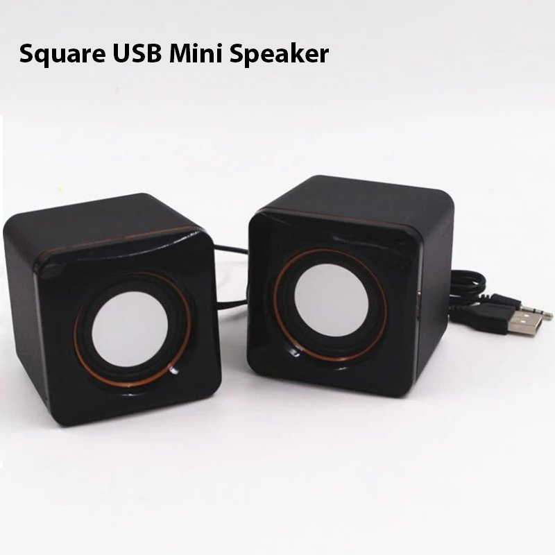 Loa Mini vuông Máy tính để bàn Máy tính xách tay Loa USB Mini di động ...
