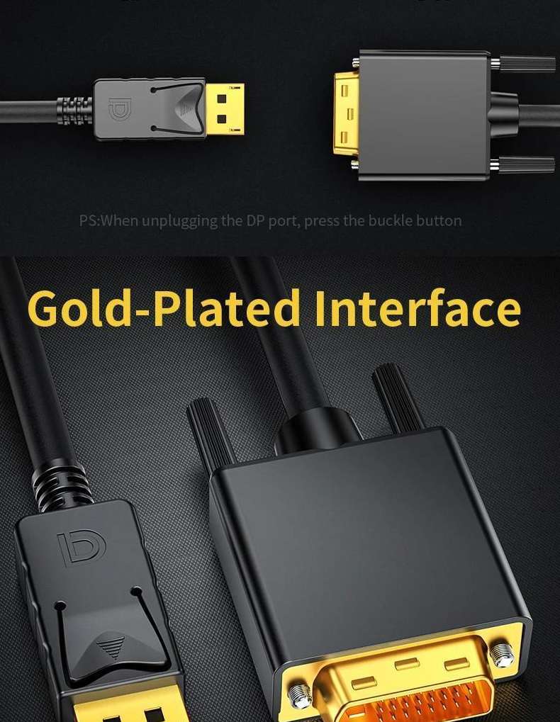 [Shopee Choice] Cáp chuyển đổi chuyển đổi DisplayPort Male sang DVI 24 ...