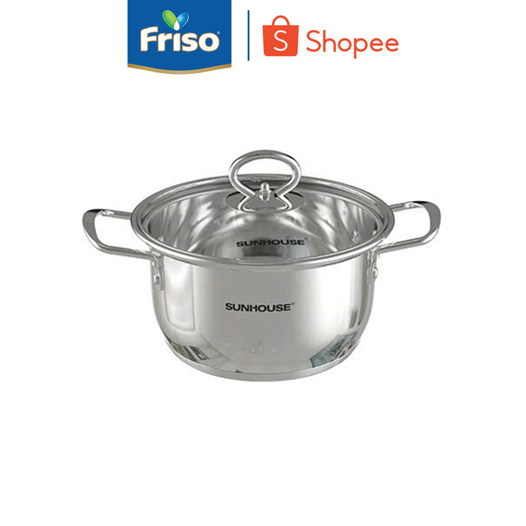 [MKB Gift] Nồi Inox 5 đáy Sunhouse | Shopee Việt Nam