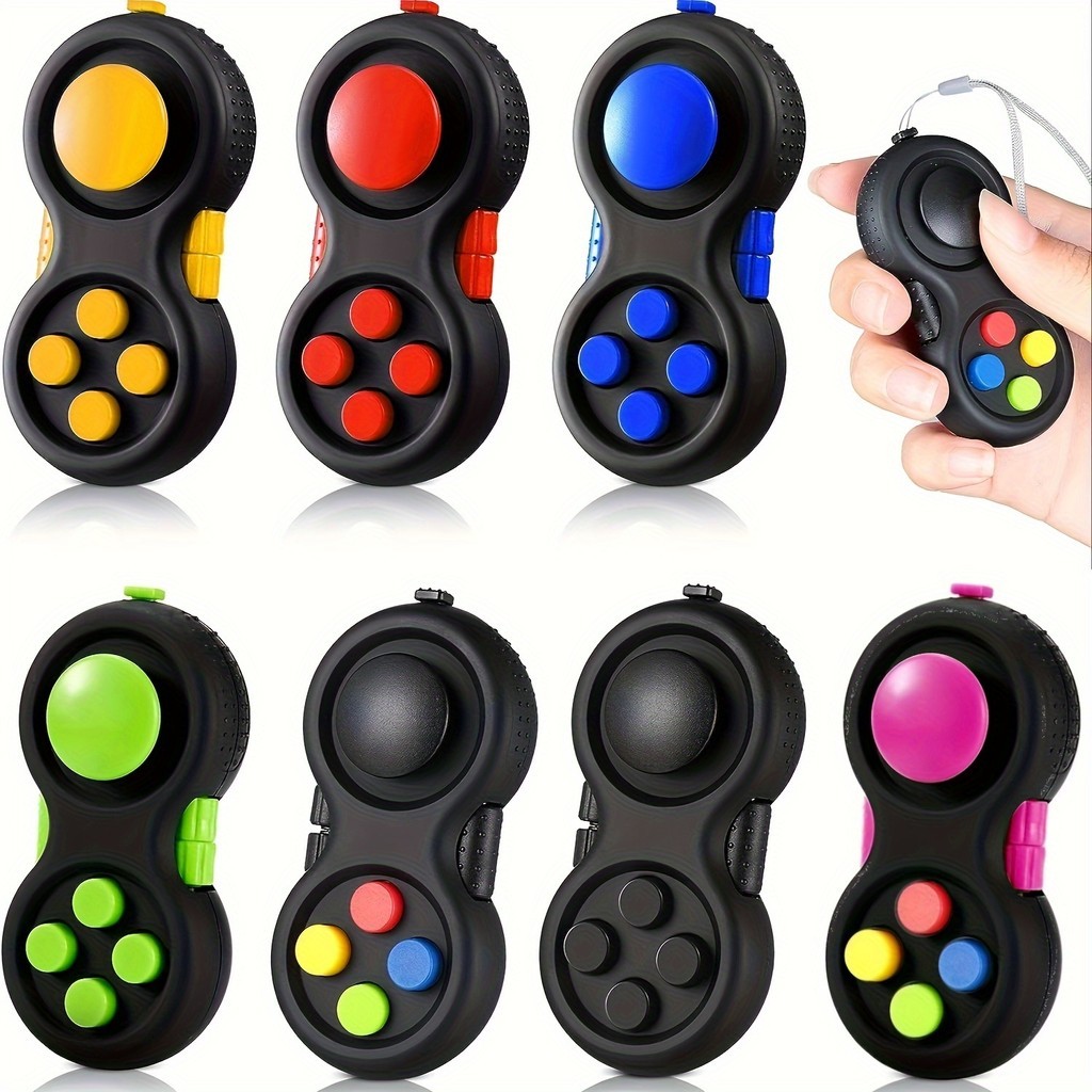 Fidget Pad với 8 chức năng Fidget, Bộ điều khiển Fidget Giảm căng thẳng ...
