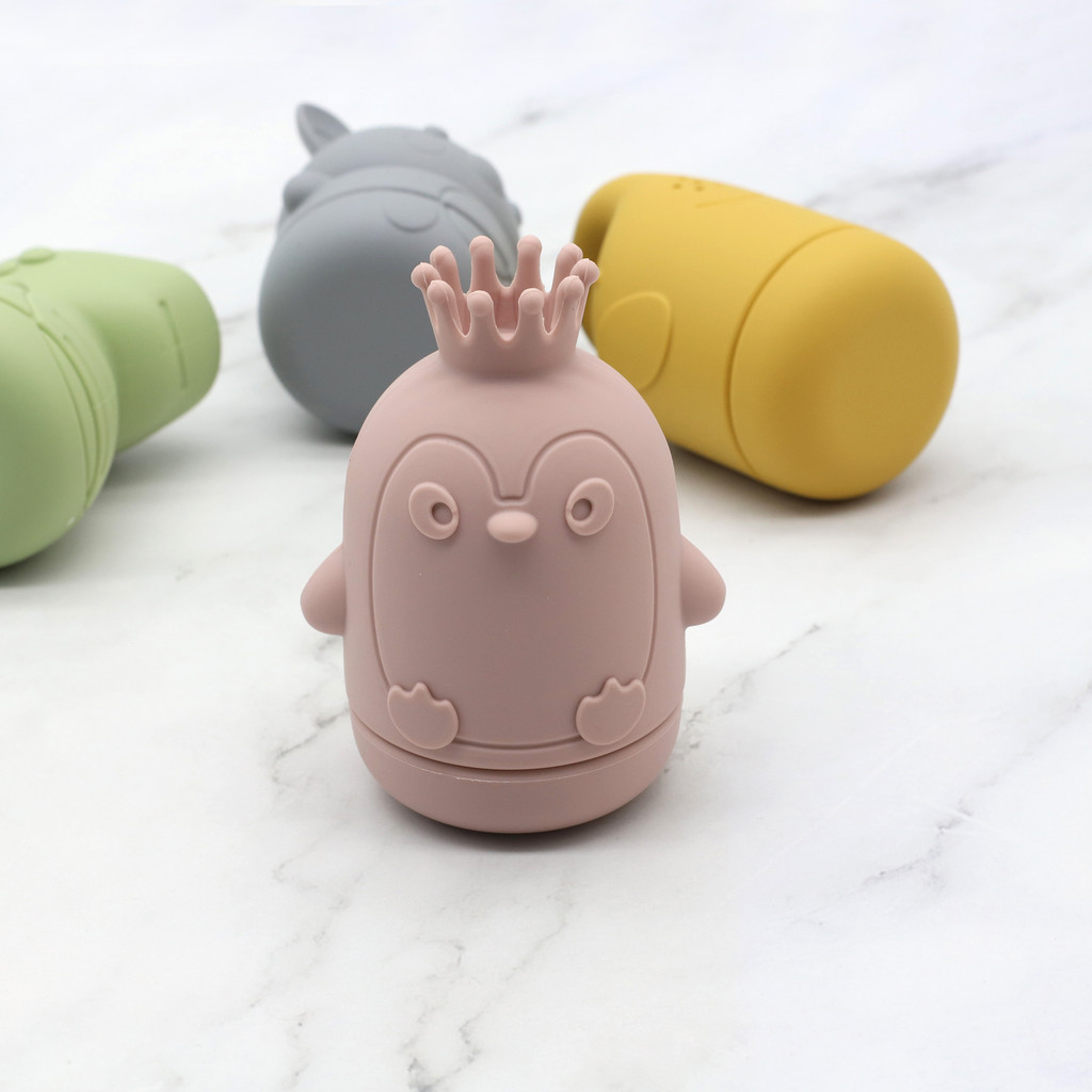 4 silicone phòng tắm đồ chơi hoạt hình voi koala khủng long chim cánh ...