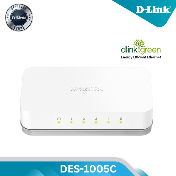 Thiết bị chuyển mạch D-Link - DES-1005C_Hàng chính hãng | Shopee Việt Nam