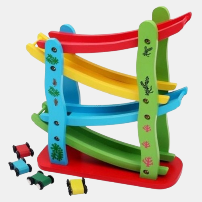 Đồ Chơi Trẻ Em Thông Minh Choice Việt Nam M125, Ván trượt xe 4 tầng ...