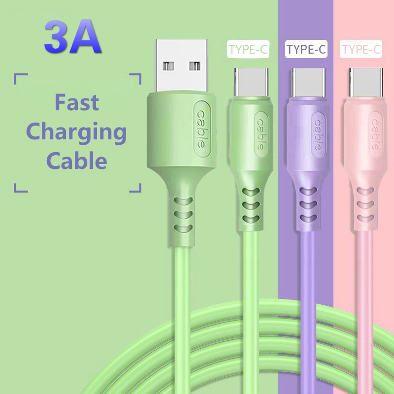 Cáp dữ liệu cáp sạc 3A Type-C Bộ sạc nhanh và Android | Shopee Việt Nam