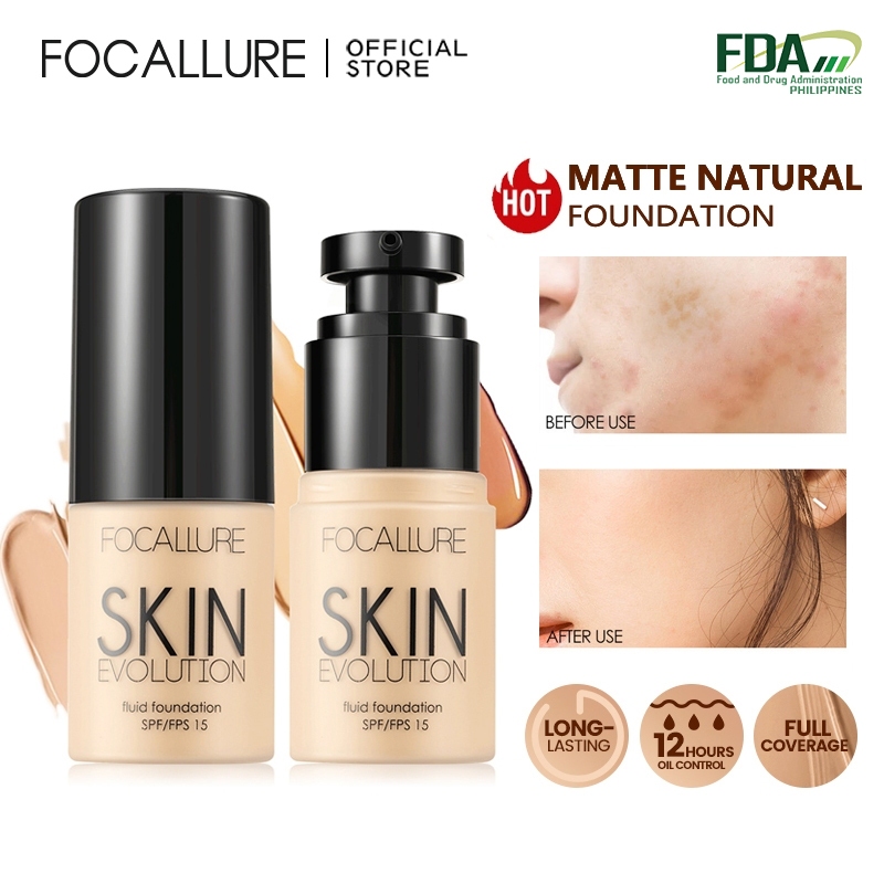Focallure 24 giờ Foundation HD Full Cover Matte Liquid BB Cream Matte ...