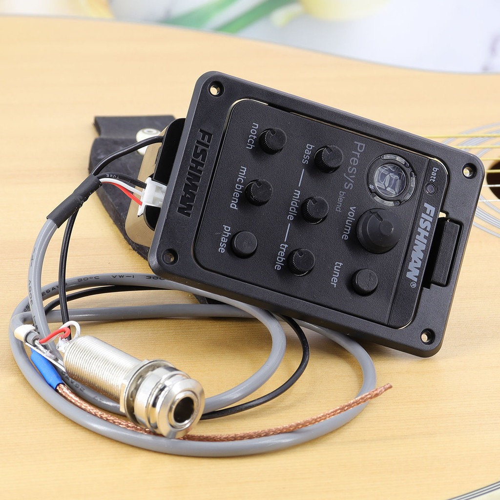 Fishman Guitar Tuner Pickup Presys Blend 301 Acoustic Guitar Pickup ...
