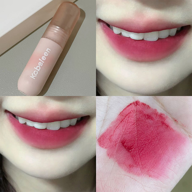 Kobeleen Màu Nhỏ Đàn Hồi Môi Bùn Màu Magic Lip Glaze Nhung Lip Glaze ...