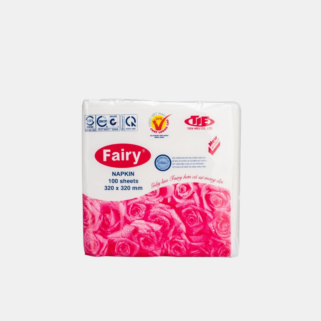 [Choice] Khăn Giấy Ăn Fairy Napkin Hanoisilk Chất Lượng 100 Tờ 2 Lớp ...