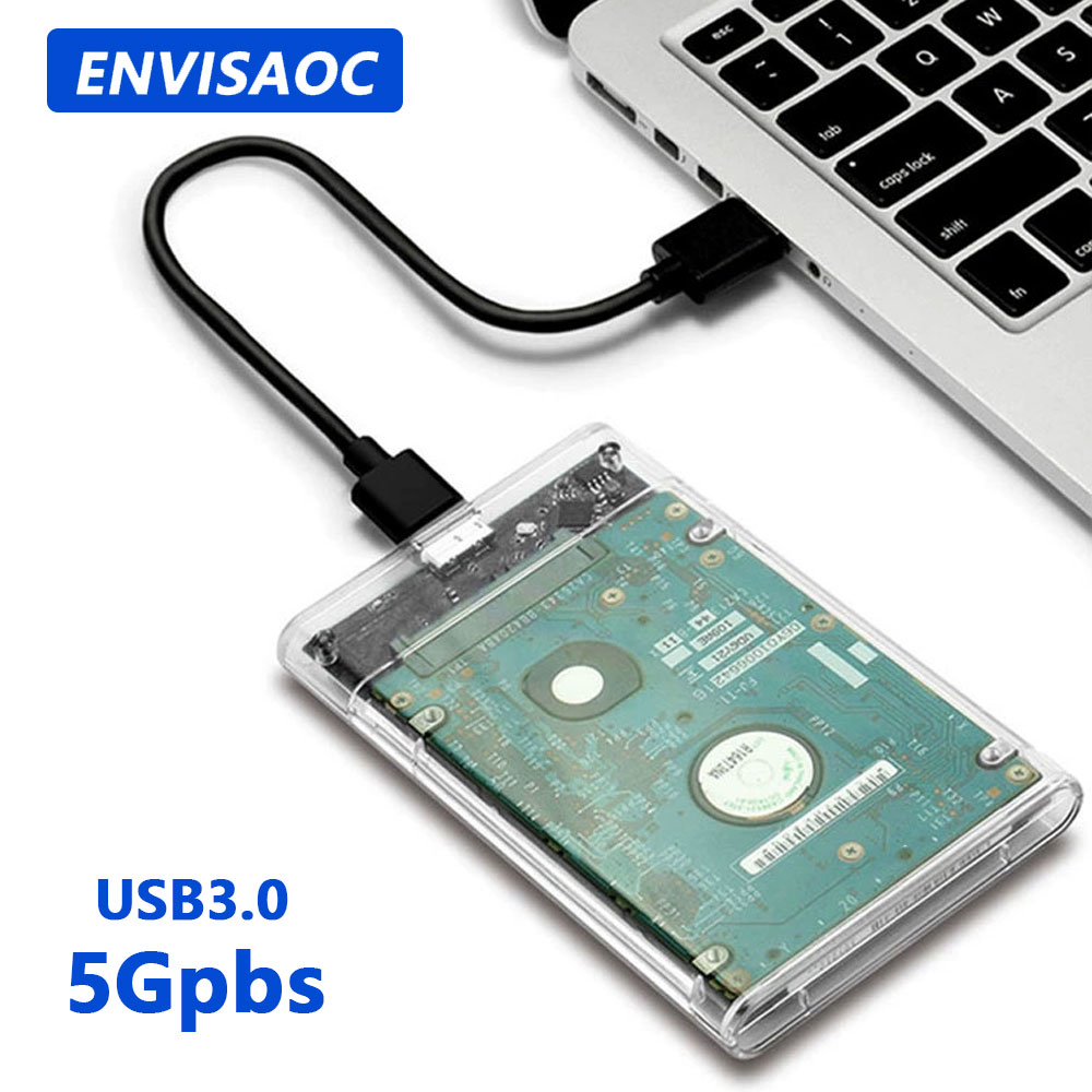 Ốp Lưng HDD Trong Suốt SATA Sang USB 3.0 Vỏ Ổ Cứng Bên Ngoài 2.5 '' Vỏ ...