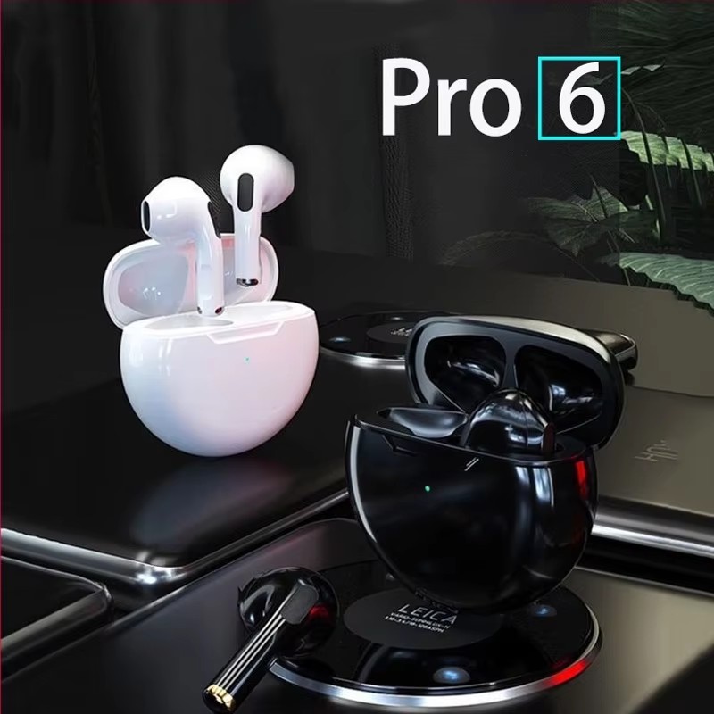 Tai nghe không dây Pro 6TWS chính hãng Tai nghe Bluetooth Fone Mic Pods ...