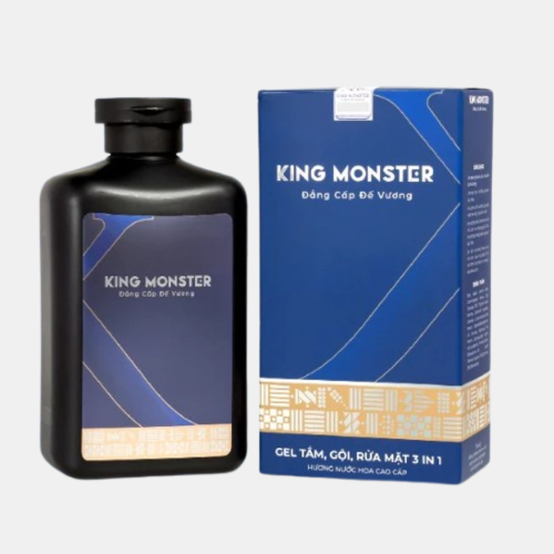 [Choice] Combo 2 Sữa tắm gội nam King Monster FM3-0725-9 hương nước hoa ...