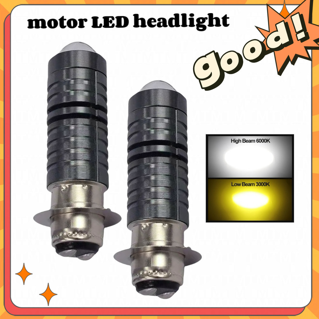 Bóng Đèn Pha Hai Màu Đa Năng Mới Nhất T19 P15D H6M PX15D LED Xe Máy ...