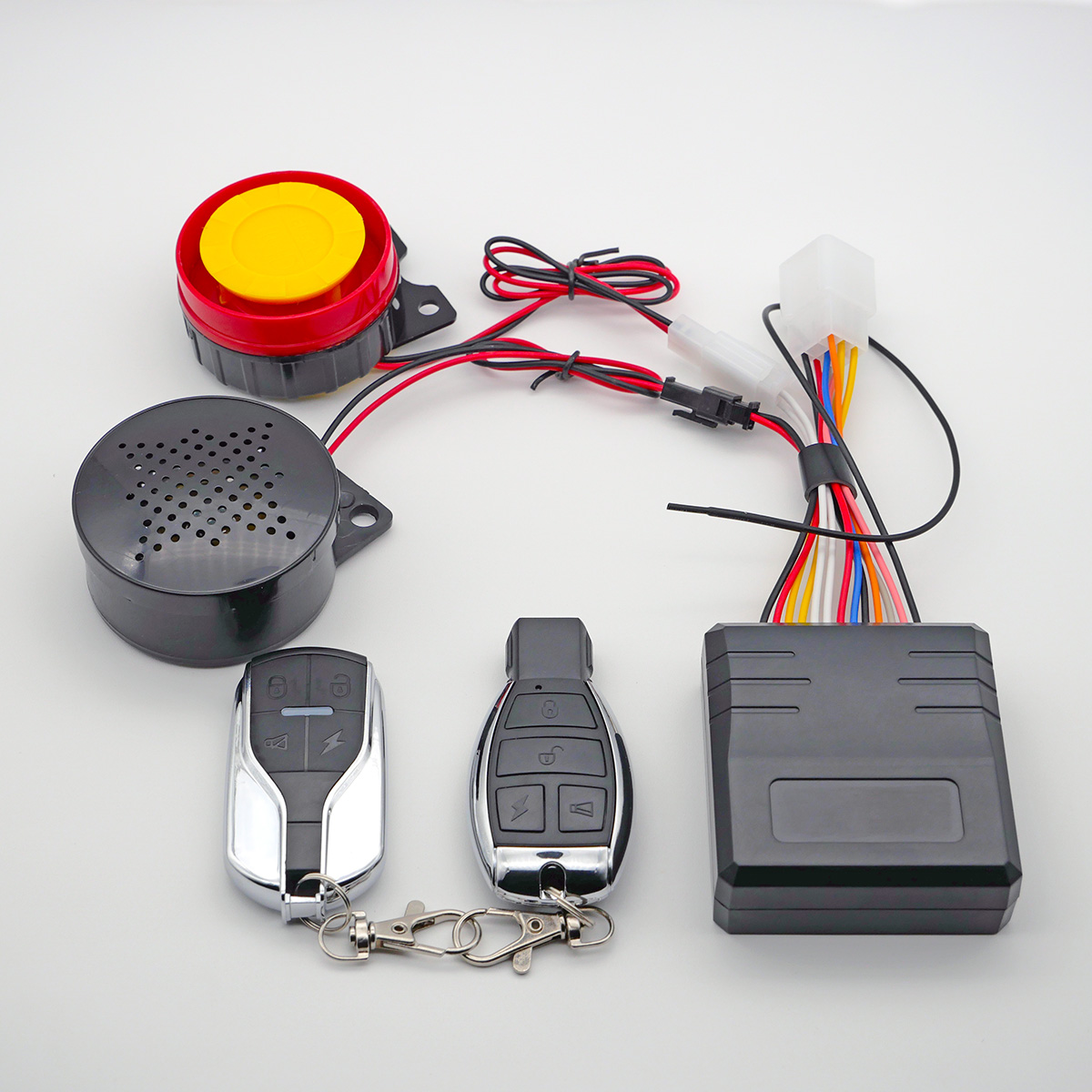 Universal 12V DC Xe Máy Hệ Thống Báo Động Nói Chuyện Bằng Giọng Nói Một ...