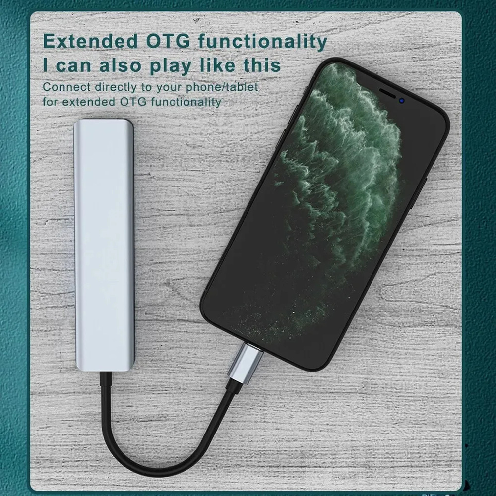 Vga sang loại c Docking Station 4K HDMI cổng usb trung tâm 3.0 có sạc ...