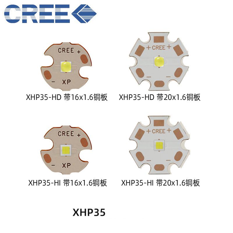 Đèn Pin CREE XHP35 HD / HI LED 13W 3535 Ánh Sáng Trắng 6500K | Shopee Việt Nam