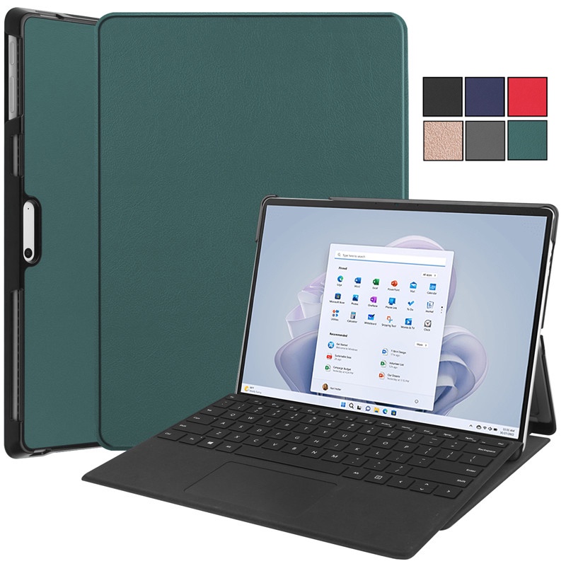 Dành Cho Microsoft Surface Pro 9 Pro 8 Ốp điện thoại Da PU Flip Stand ...