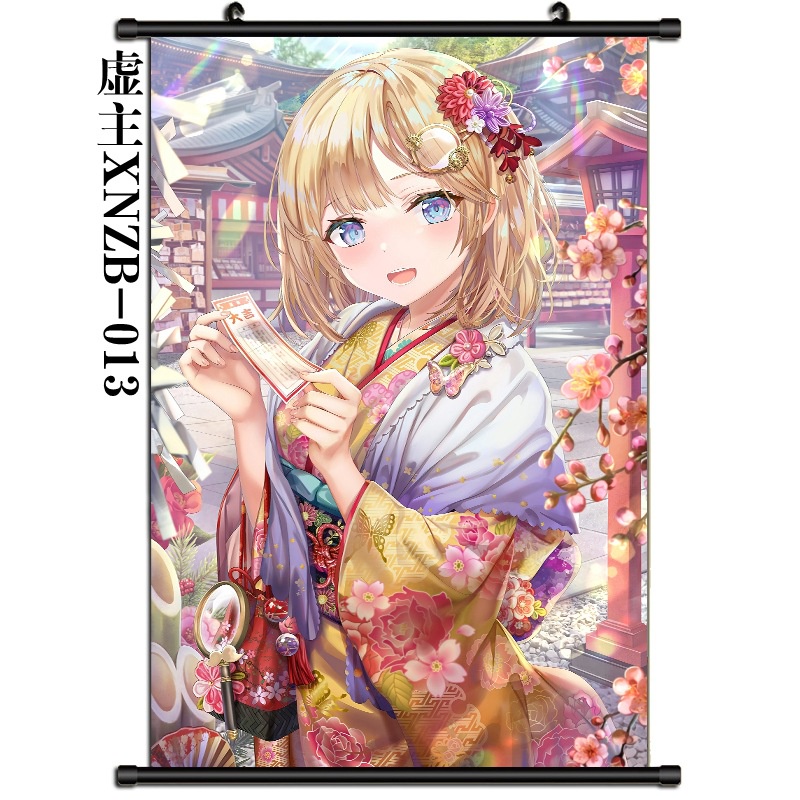Tranh Cuộn Treo Tường Trang Trí In Hình Anime Hololive Vtuber Usada ...