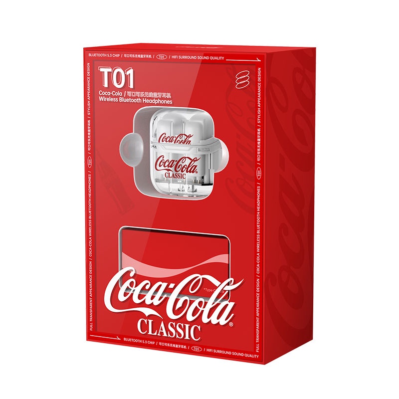 Tai Nghe Bluetooth 5.3 Không Dây Miniso Coca-Cola Khử Tiếng Ồn | Shopee ...