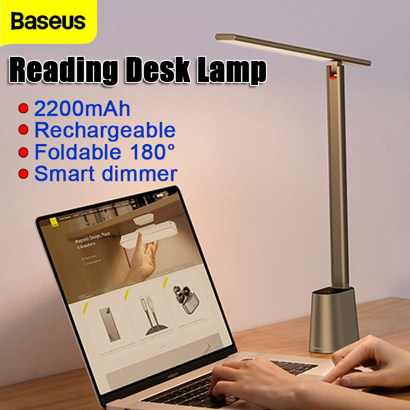 Baseus Đèn Đọc Sách Thông Minh Để Bàn (Ánh Sáng Xám) | Shopee Việt Nam