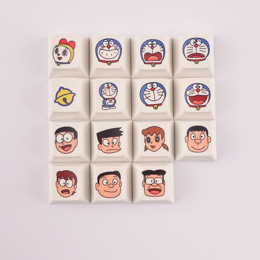 Ống hút chính hãng R4 keycap doraemon doraemon jingle mèo pers chiều ...