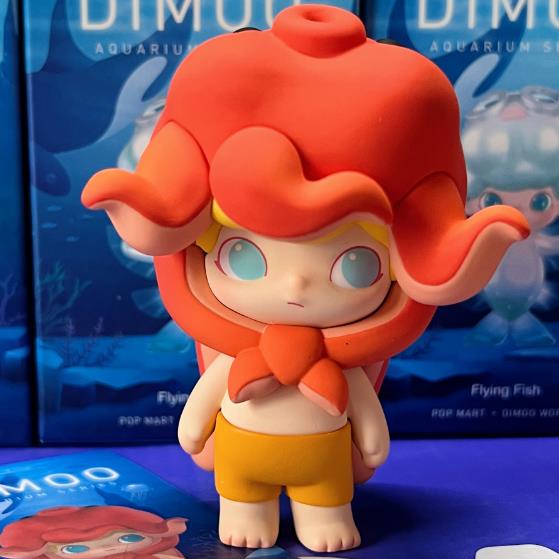 Optional Styles Anglerfish DIMOO POPMART DIMOO Aquarium Series Doll ...