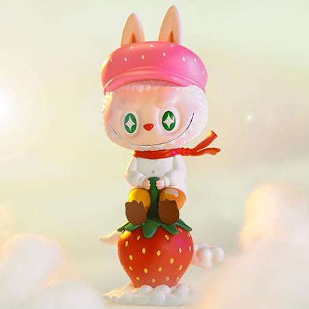 Optional Styles Lemon LABUBU POPMART THE MONSTERS Fruits Series Doll Garage Kit Blind box ...