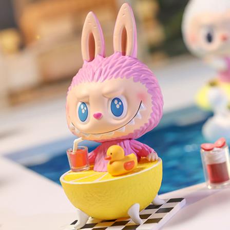 Optional Styles Lemon LABUBU POPMART THE MONSTERS Fruits Series Doll ...