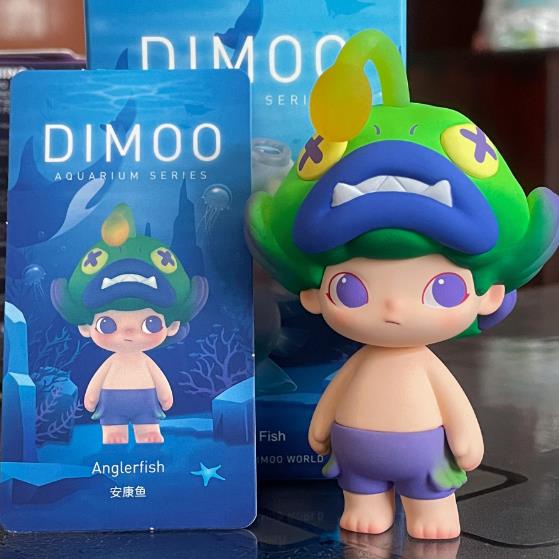 Optional Styles Anglerfish DIMOO POPMART DIMOO Aquarium Series Doll ...