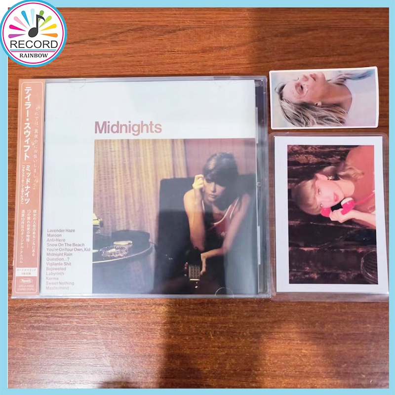 Taylor Swift - Midnights 1989 Lover Evermore Fealess Folklore Red ...