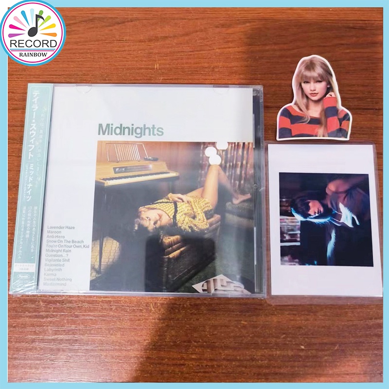 Taylor Swift - Midnights 1989 Lover Evermore Fealess Folklore Red ...